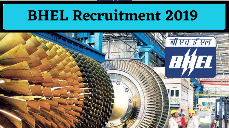BHEL Recruitment 2019 Apply Online 391 Job Vacancies NMK | Mahanews