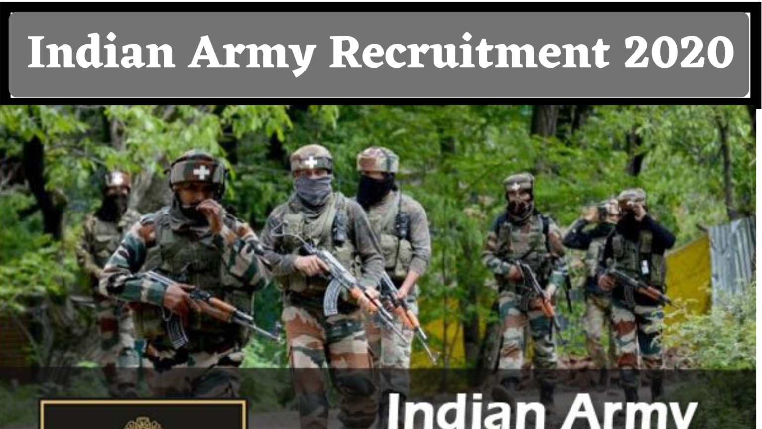 Indian Army Recruitment 2020 | Join Indian Army | Government of India ...